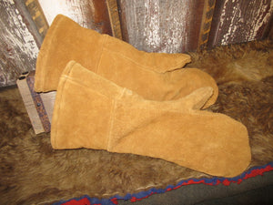 Buyce Leather - Gauntlet Chopper Mitts - Lined — The Buffalo Wool Co ...